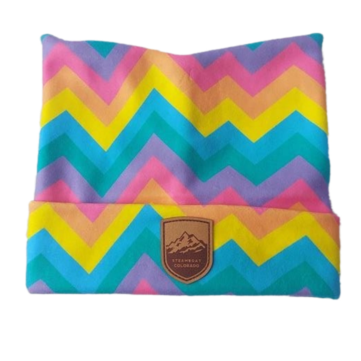 Kids Two Points Fleece Beanie