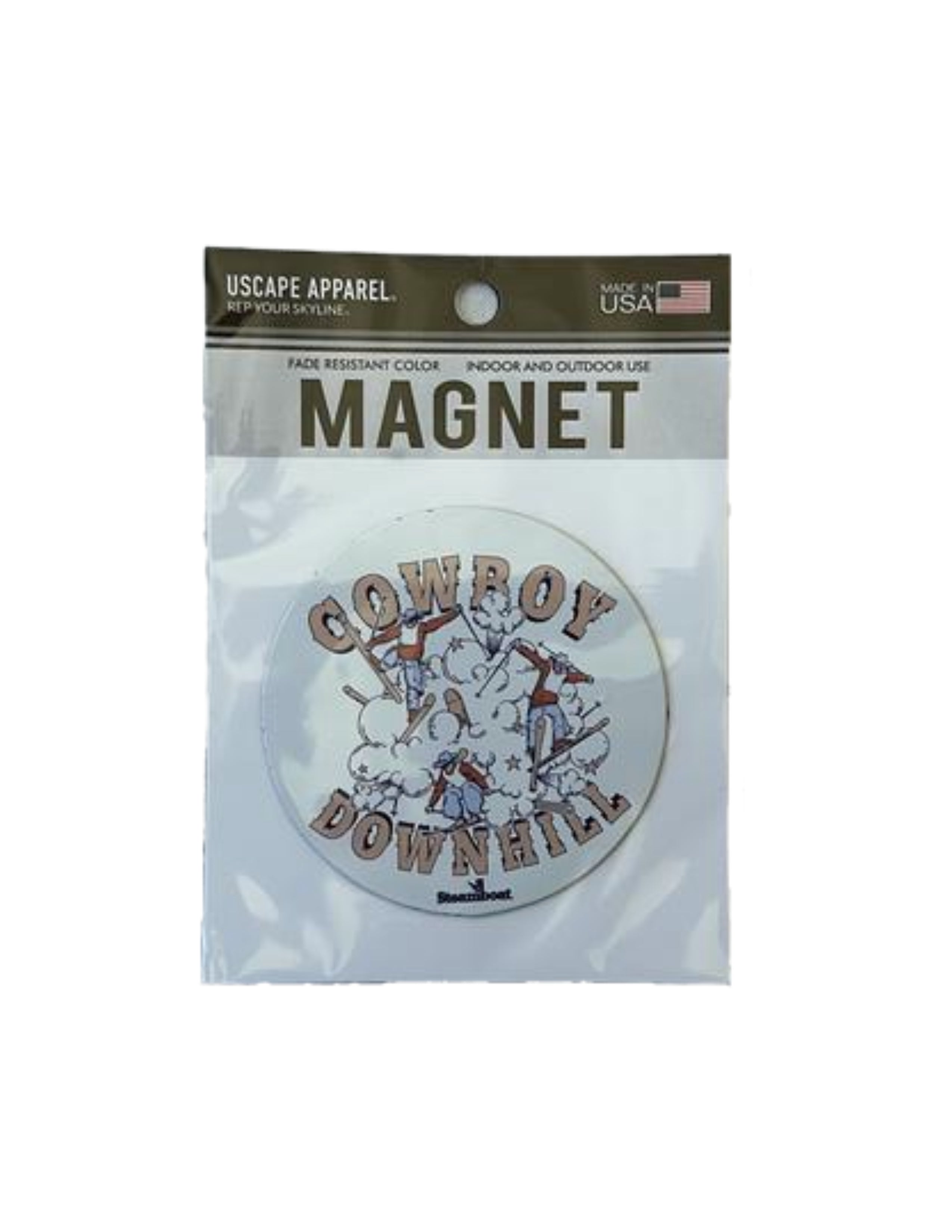 Cowboy Downhill Magnet